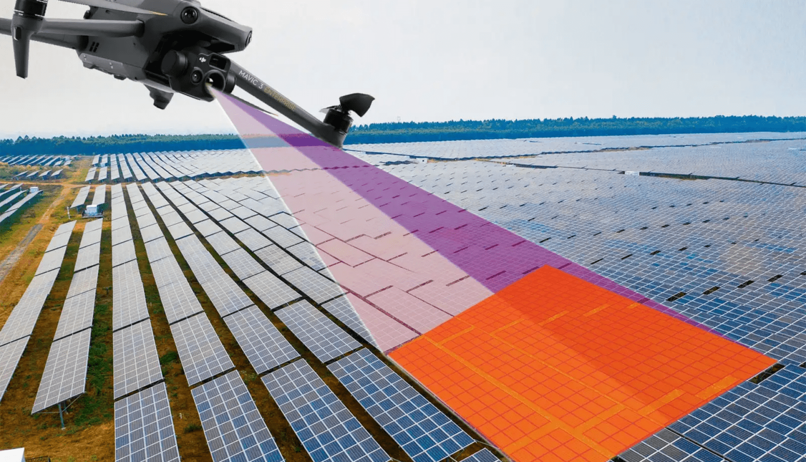 Quét nhiệt (IR) Kiểm tra đánh giá chất lượng PV Module. (Drone Thermal ...